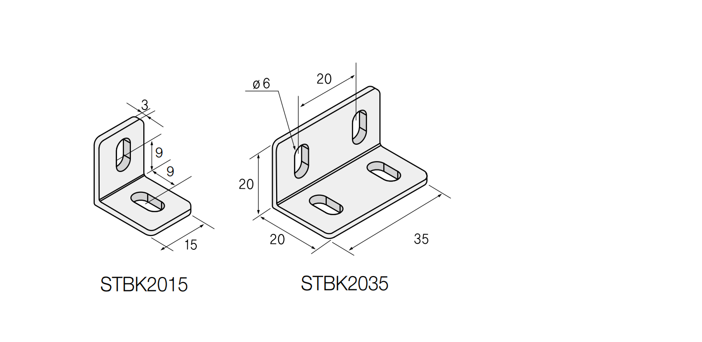 STBK 2015, 2035 > STEEL BRACKET | 우일산업(주)